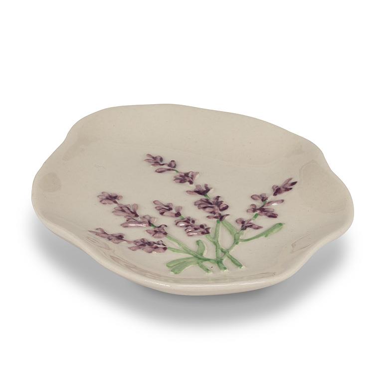 Purple Flower Organic Dish-5"L – Steeling Home