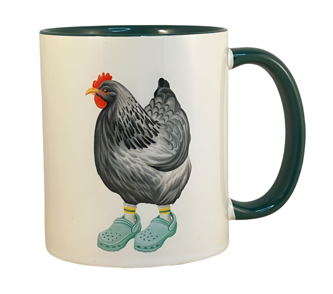 Hen in Crocs Mug | Steeling Home