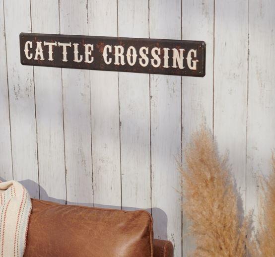 Cattle Crossing Sign – Steeling Home