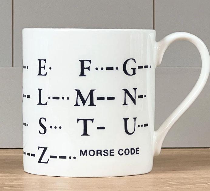 Morse Code Mug – Steeling Home