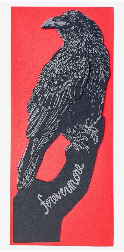 Raven Forevermore Card – Steeling Home