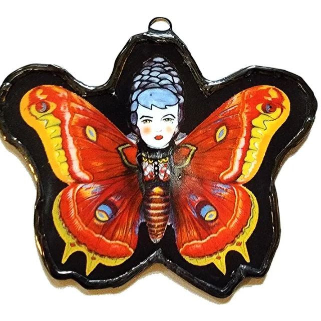 Winged Benefactor Art Glass – Steeling Home